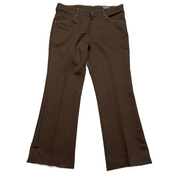 Farah | Pants | Vintage Farah Casual Flare Pants Brown 8s | Poshmark
